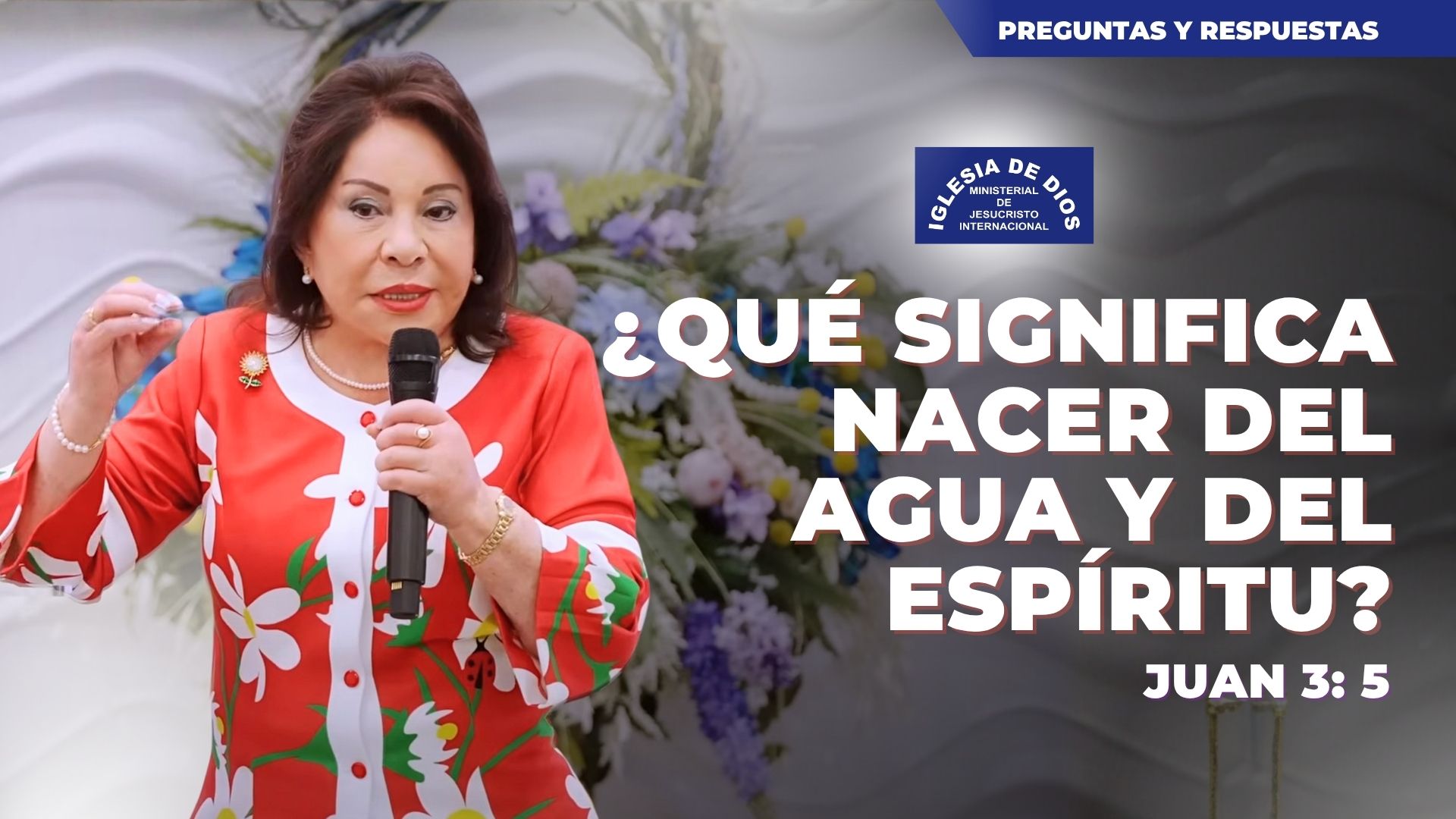 Preguntas y respuestas: ¿Qué significa nacer del agua y del Espíritu ...